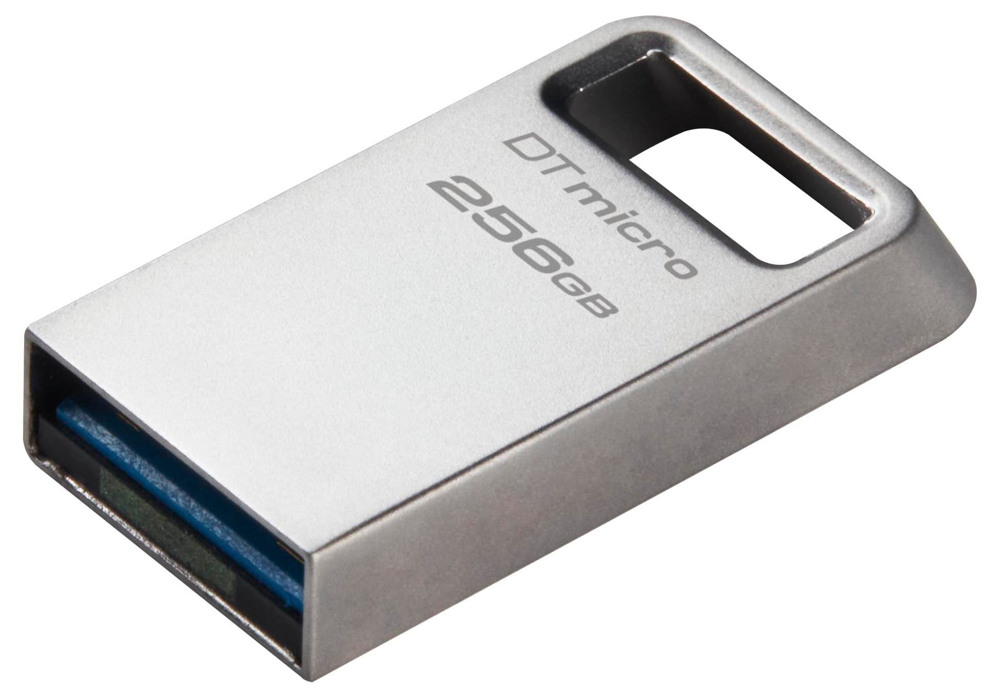 Kingston DataTraveler Micro 256GB 200MB/s Read USB 3.2 Flash Drive