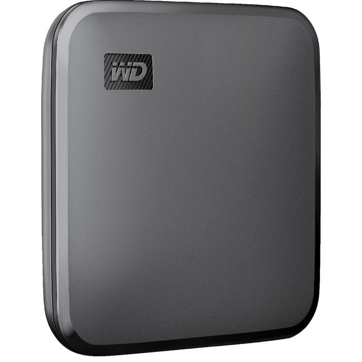 Western Digital WDBAYN0010BBK-WESN Elements SE SSD 1TB External Hard D